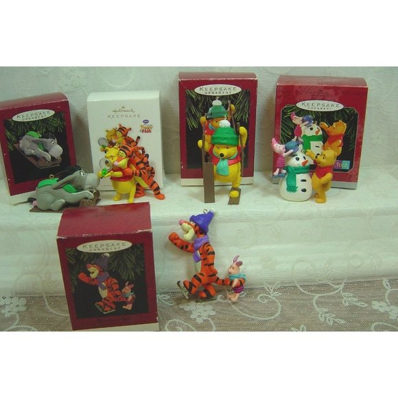 Hallmark | Holiday | Hallmark Winnie The Pooh Ornaments Lot Of 5pooh ...